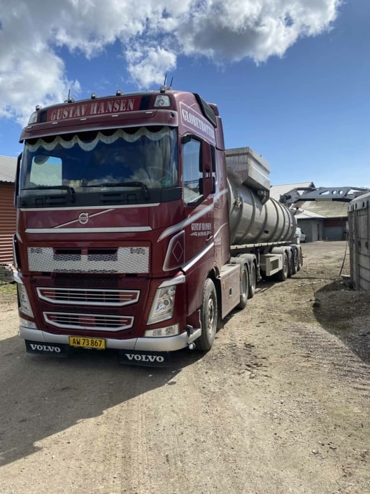 Vognmand Gustav Hansen - Vi tilbyder alt i transport